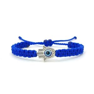 Hand Crafted | Accessories | Kids Size Hamsa Hand Royal Blue String ...